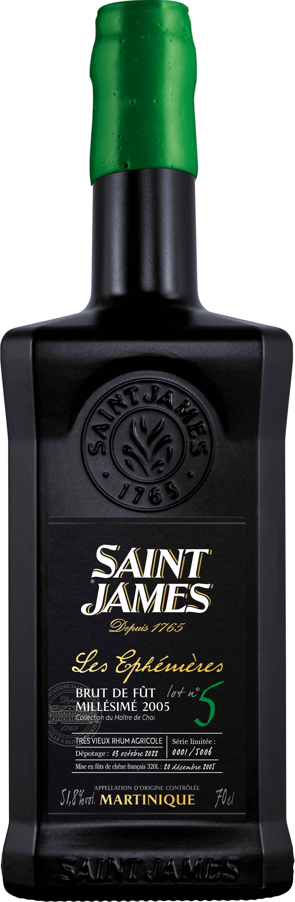 Saint James Les Éphémères N°5 - Whisky Mag